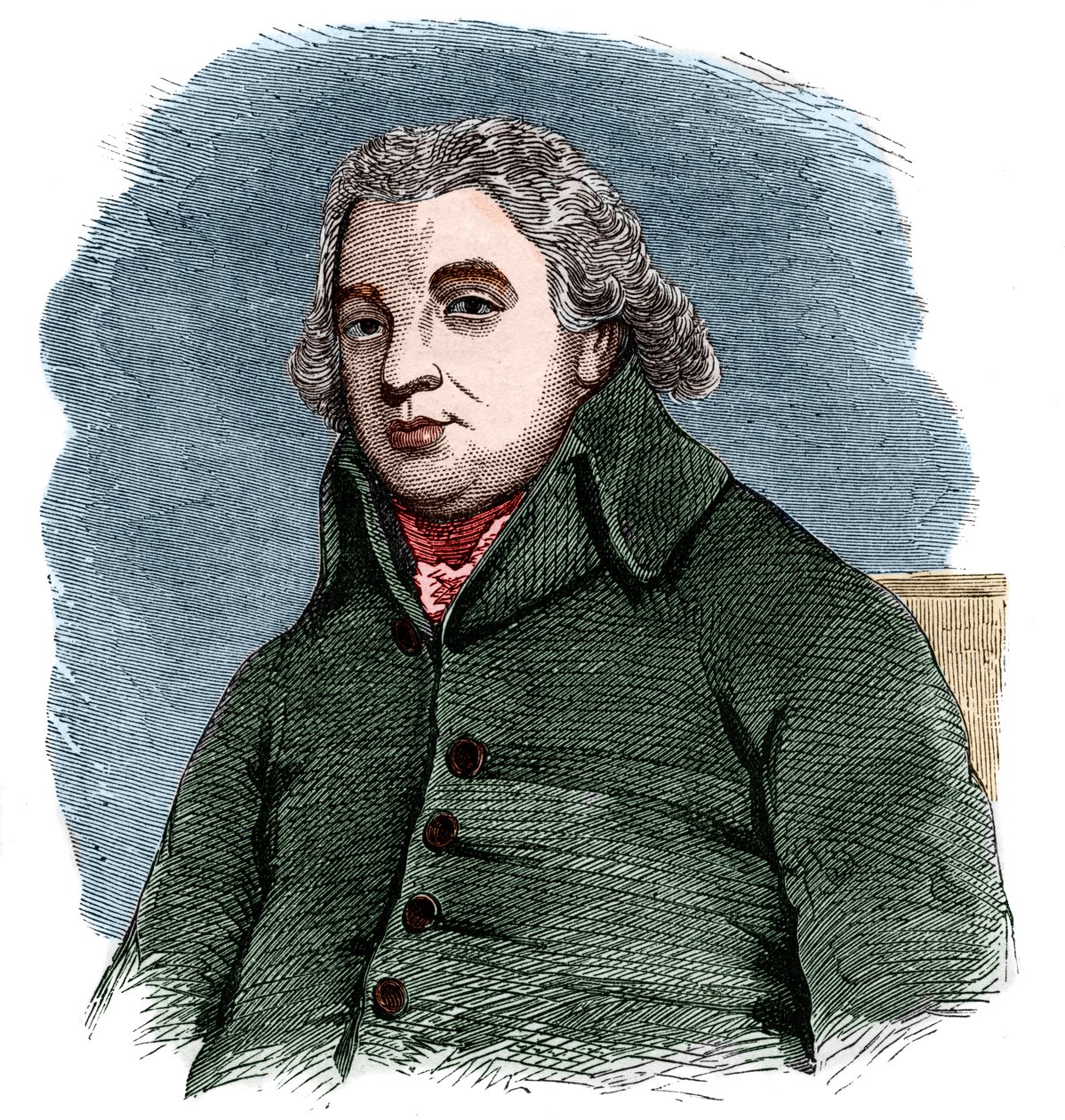 Portrait of Robert Raikes, English philanthropist and Anglican layman