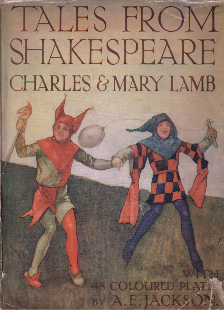 Front Cover Page Design, from Tales from Shakespeare