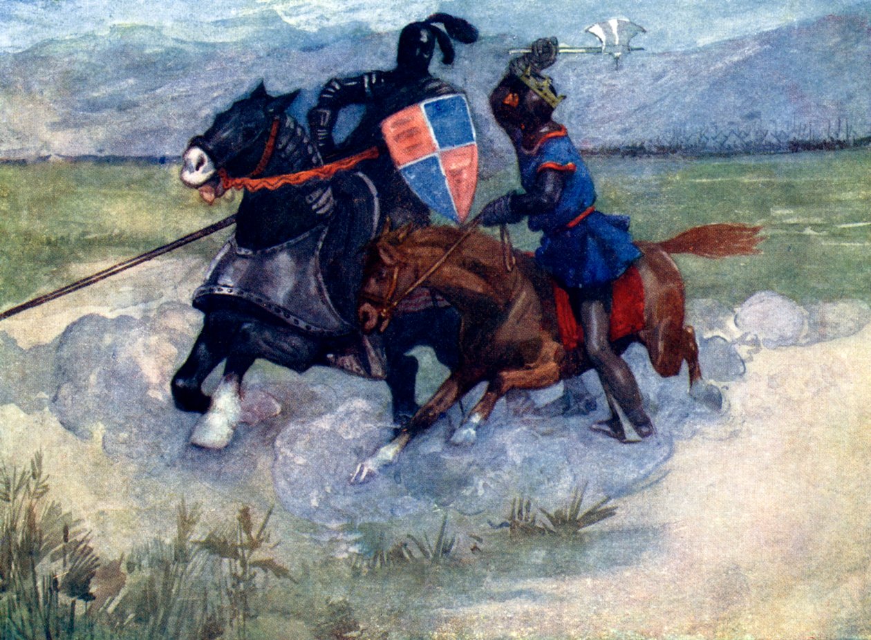 Bruce Lifted His Battle-Axe High in the Air by A. S. Forrest