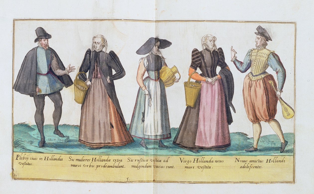 Sixteenth century costumes from 'Omnium Poene Gentium Imagines ...