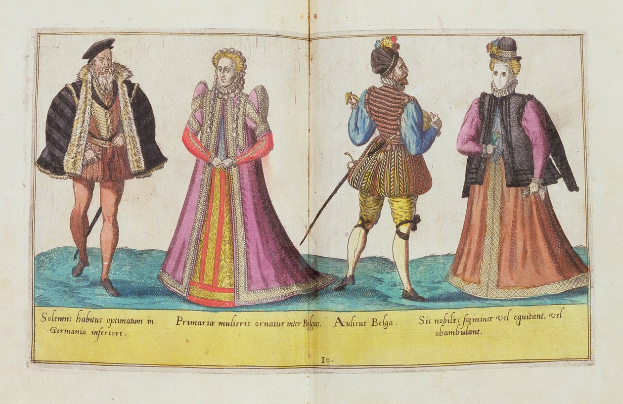 Sixteenth Century Costumes from 'Omnium Poene Gentium Imagines ...