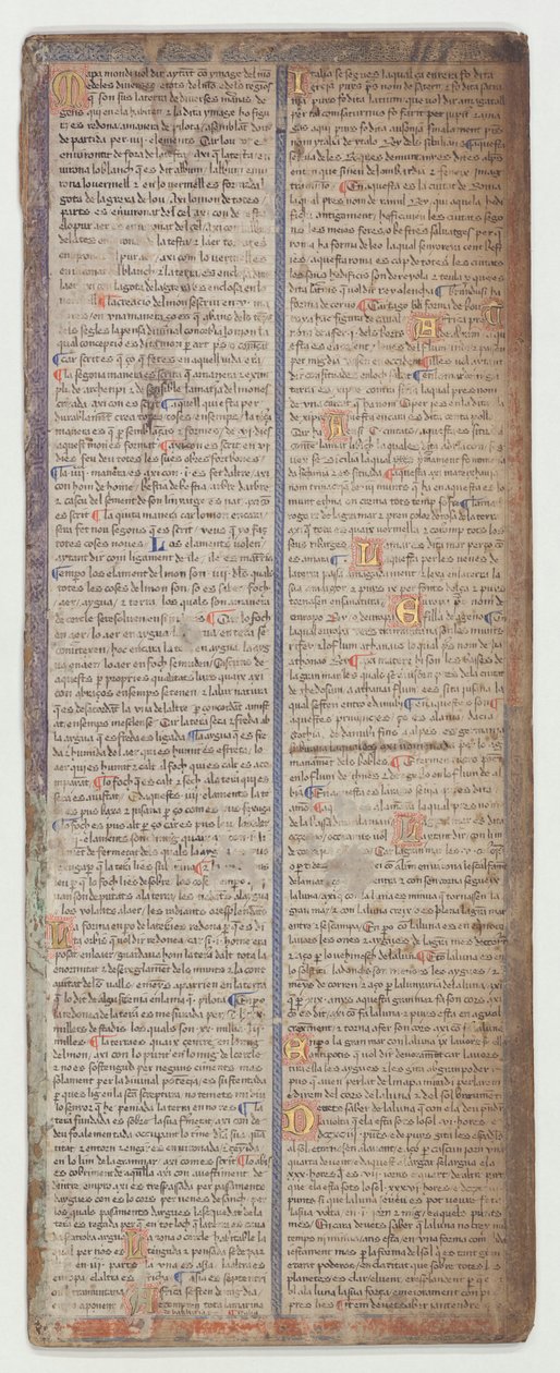 Catalan Atlas, Sheet 2 by Abraham Cresques: Fine art print