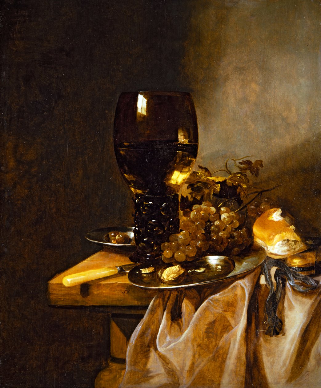 Still Life with Roemer and Fruit
