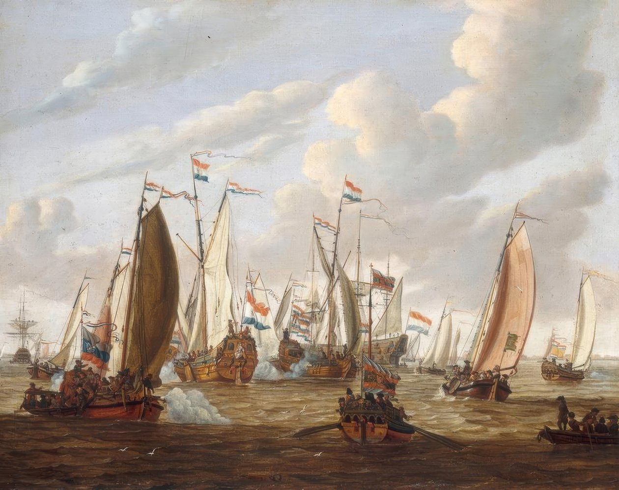 Peter the Great is Welcomed by the Dutch East India Company