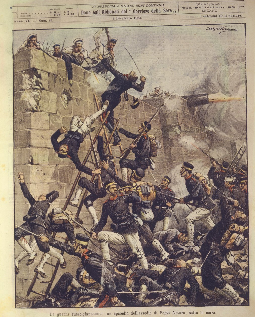 The Siege of Port Arthur in China During Russo-Japanese War
