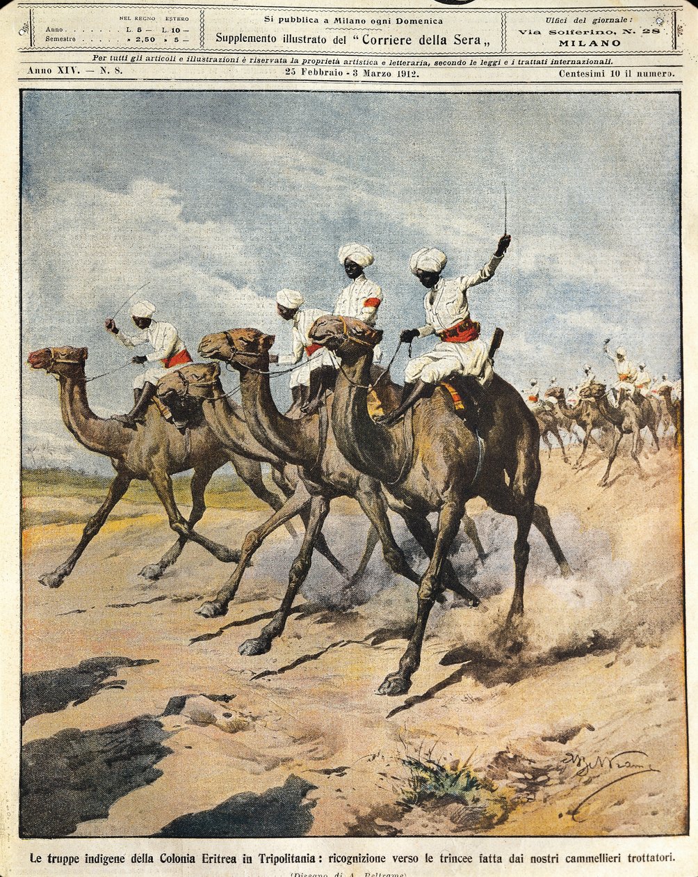 Indigenous troops from the Eritrean Colony in Tripolitania