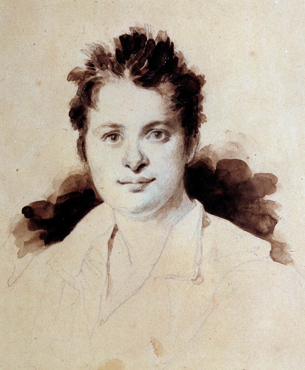 Portrait of the French Writer Honore de Balzac