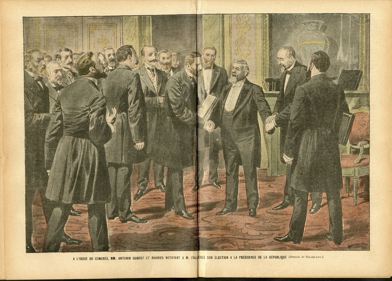 Illustration of Achille Lemot in Le Pelerin, 28/01/06 - Elections ...