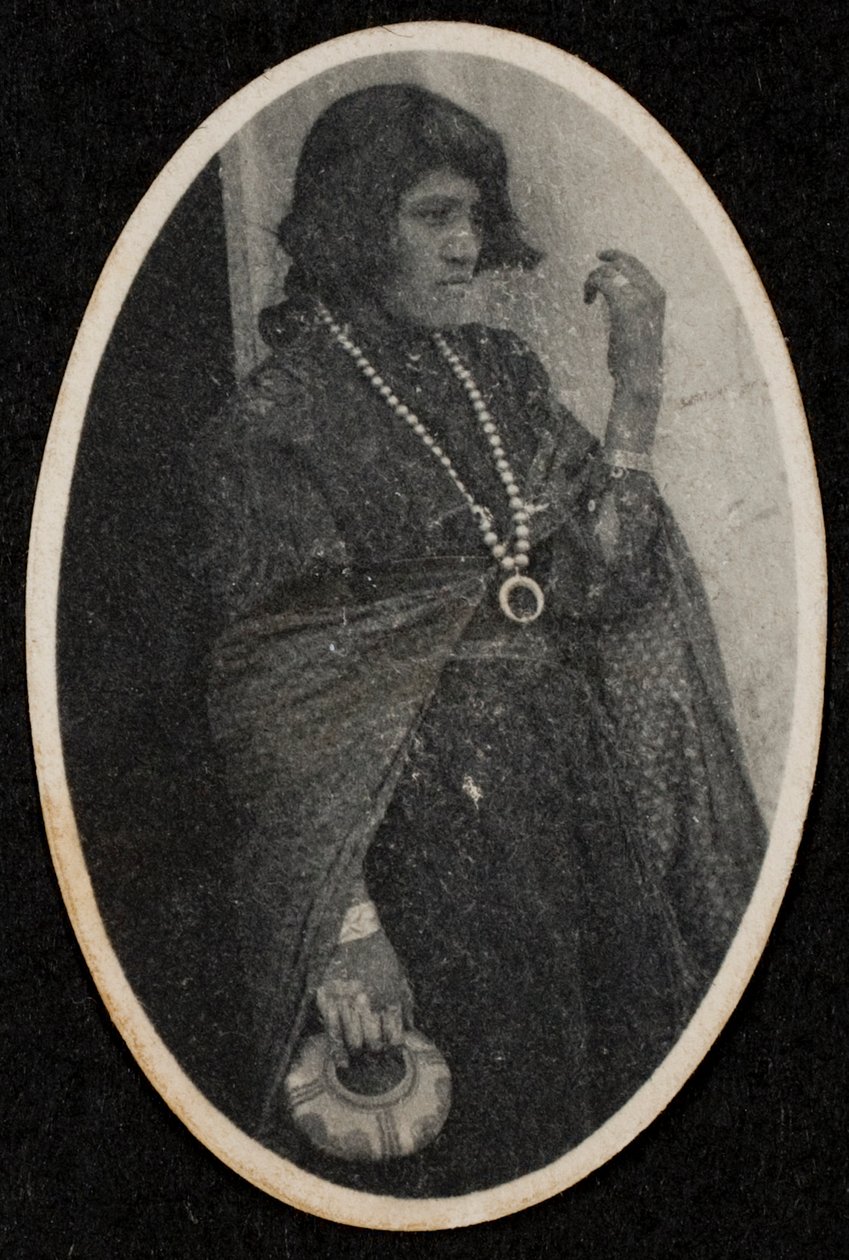 Queen Chewa of Tewa by Adam Clark Vroman: Fine art print