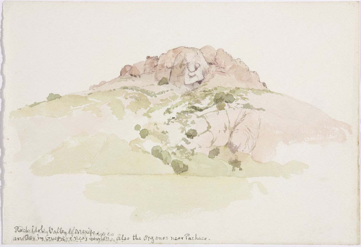 A Rock Idol, Cerro de los Riscos, Beyond Guadalupe, Valley of Mexico, Mexico