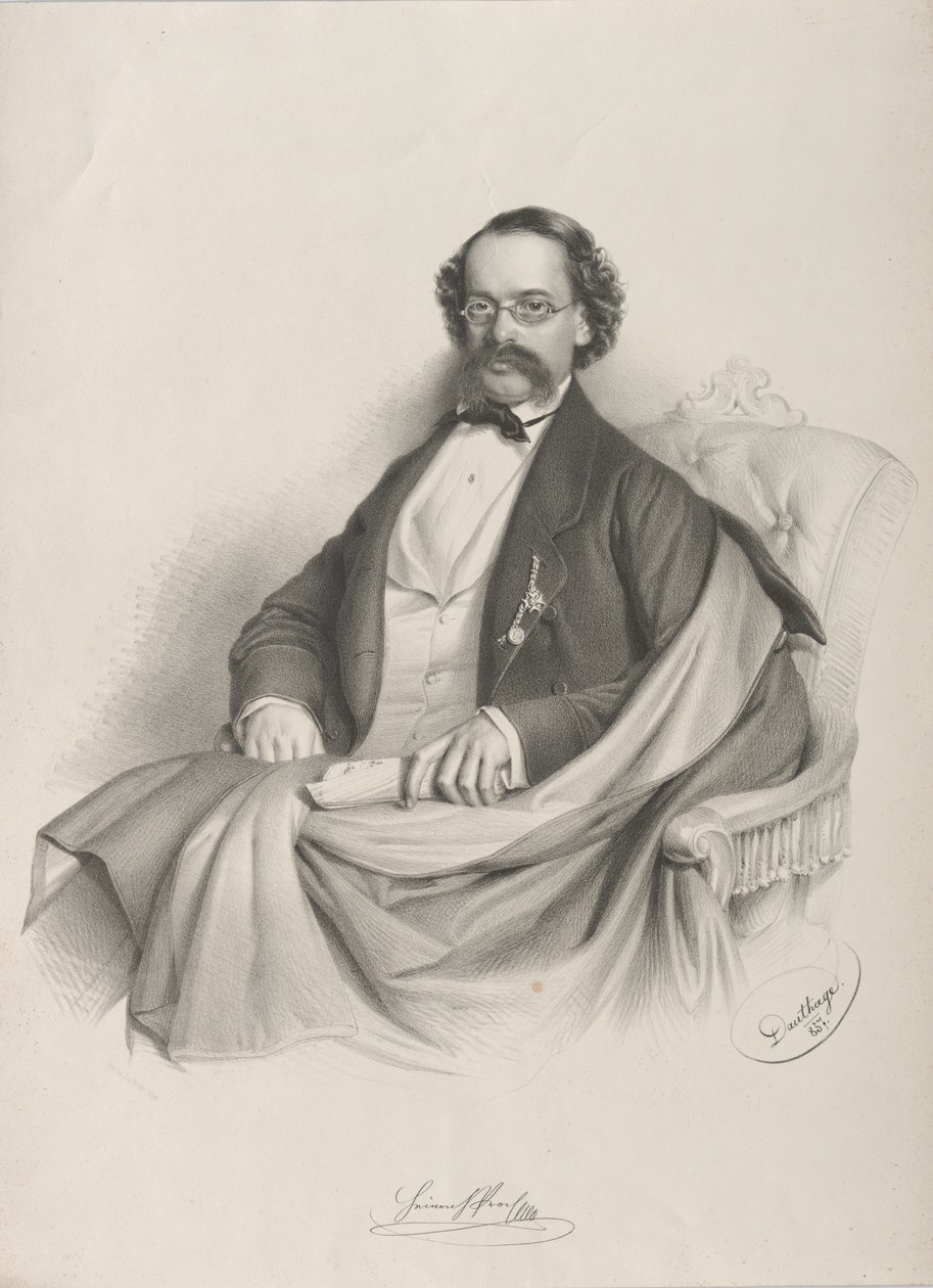 Portrait of the Violinist and Composer Heinrich Proch