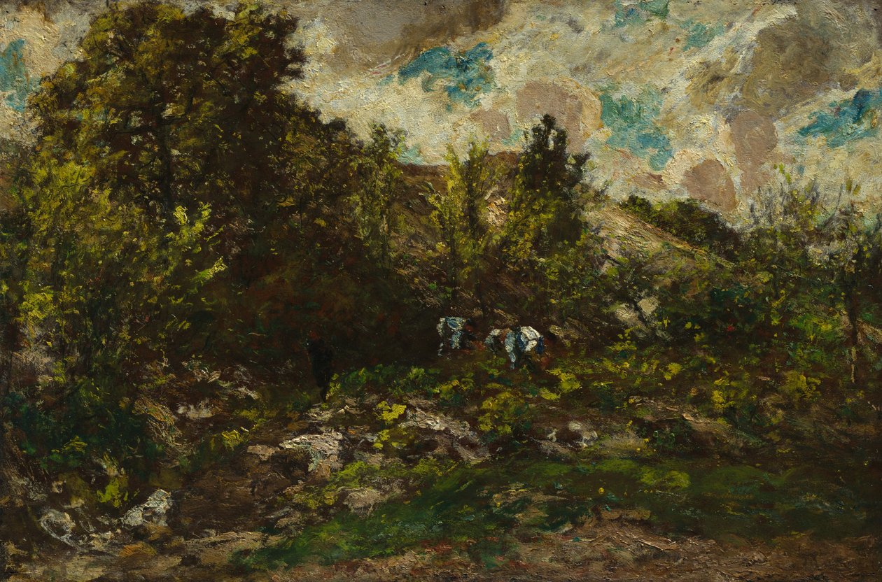 Autumn, c.1867-69 by Adolphe Joseph Thomas Monticelli