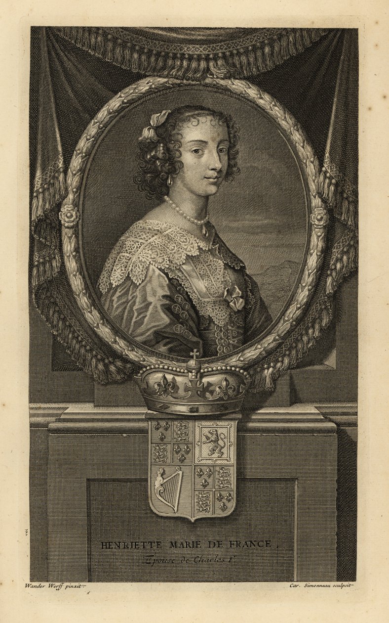 Henrietta Maria of France, Wife of King Charles I of England