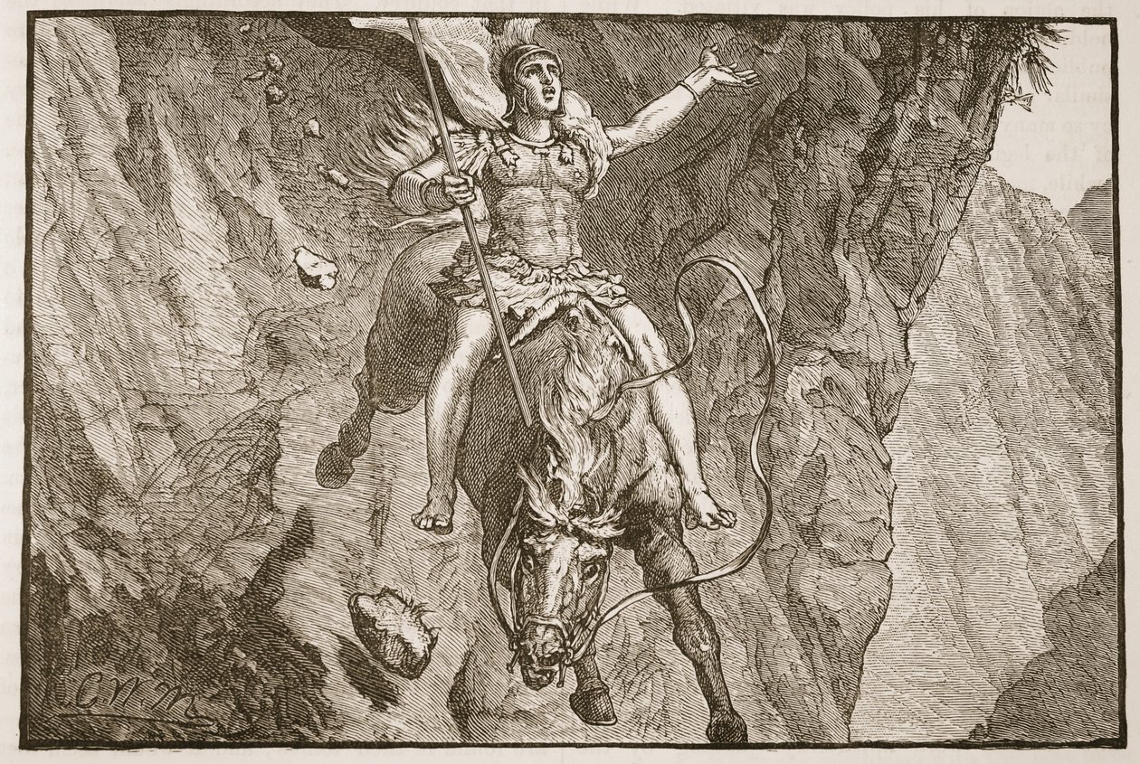 The Sacrifice of Curtius by Adriaen Brouwer