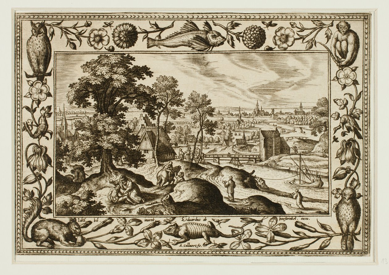 The Parable of the Good Samaritan, from Landscapes with Old and New ...