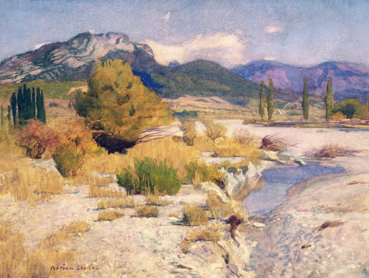 In the Dauphine by Adrian Scott Stokes: Buy fine art print