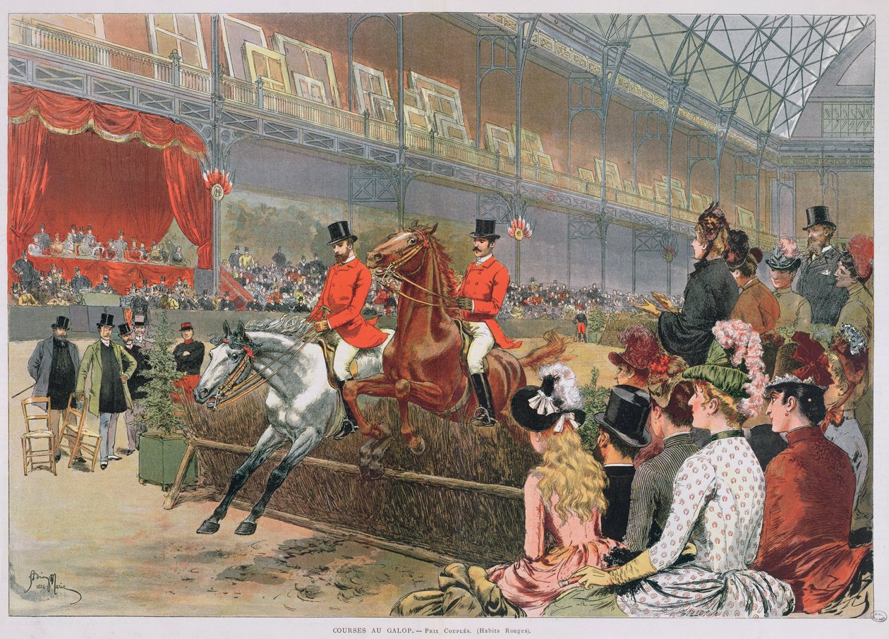 A Horse Race by Adrien Emmanuel Marie: Buy fine art print