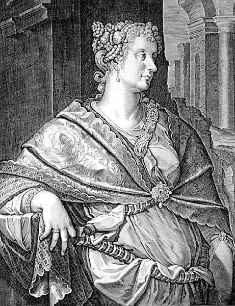 Martia Fulvia, Wife of Titus (engraving)