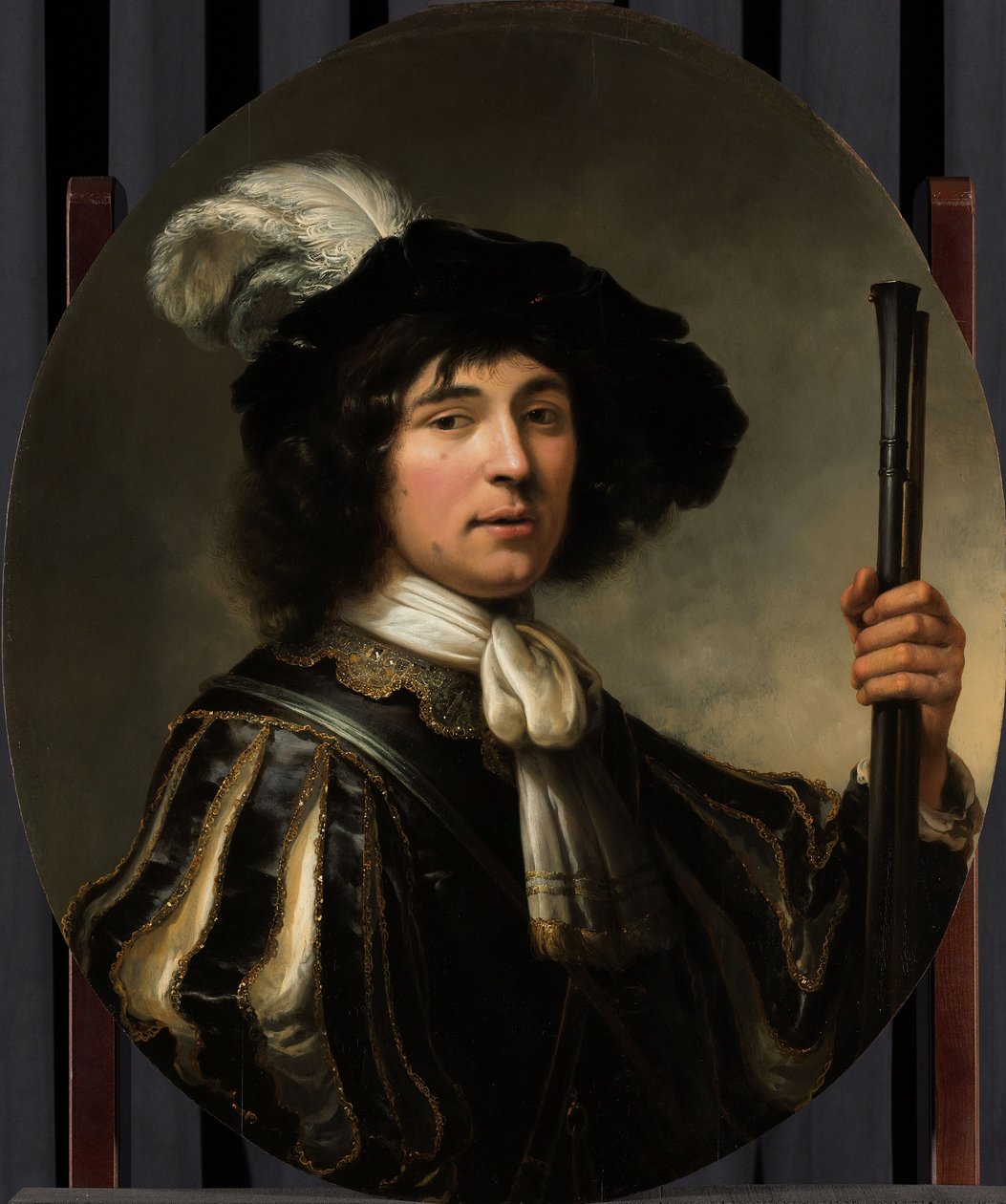 Portrait of a Young Man by Aelbert Cuyp: Fine art print