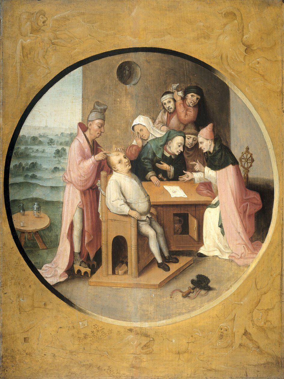 Removing the Rocks in the Head by After Hieronymus Bosch