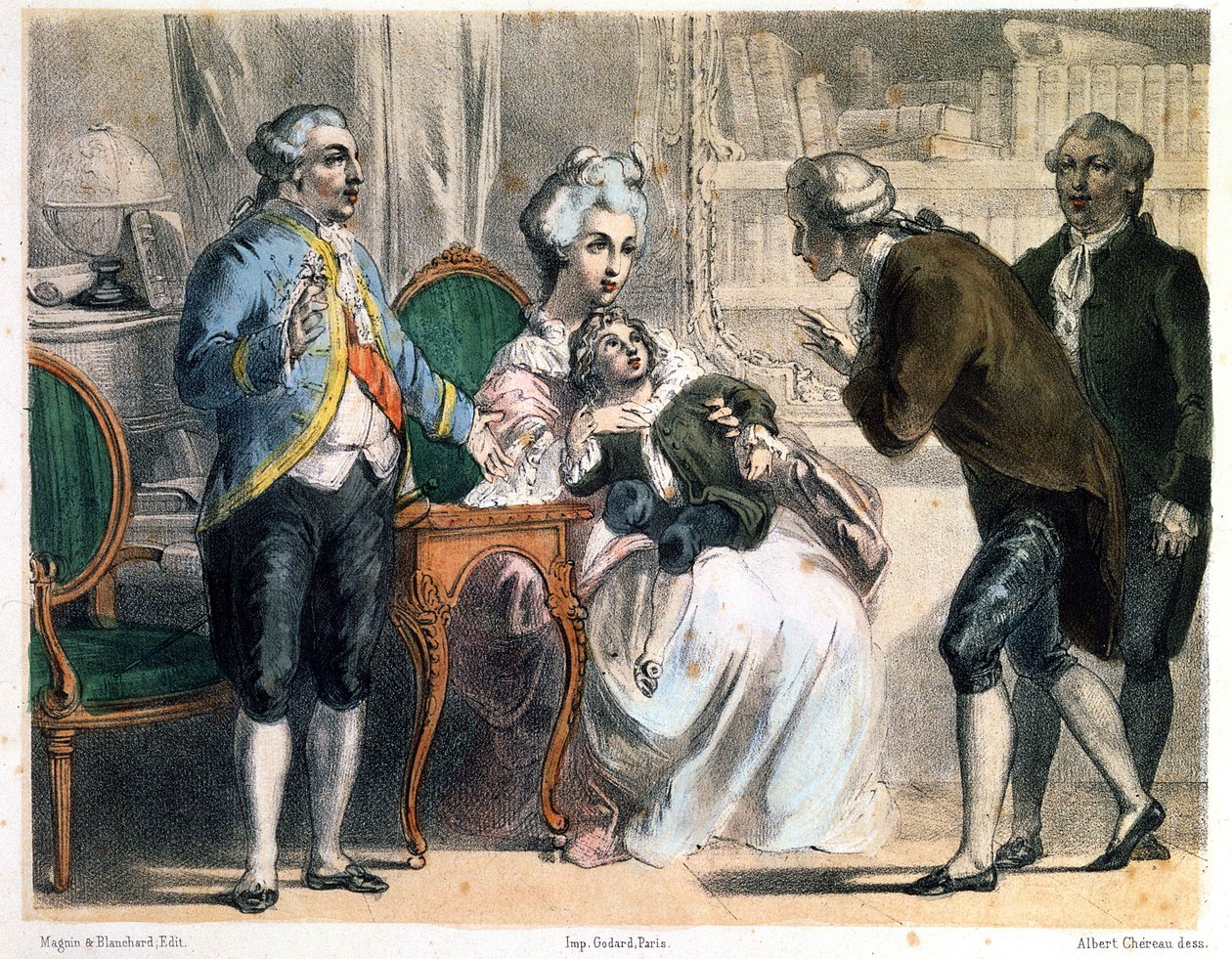 Parmentier Presents the Potato to Louis XVI and His Family