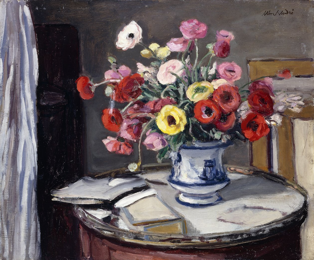 Bouquet of Flowers by Albert Andre: Buy fine art print