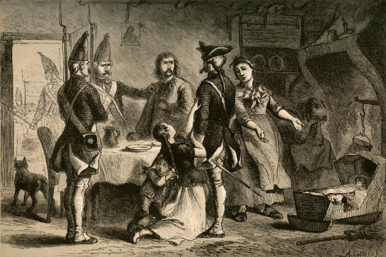 Conscription of German Soldiers for Service in America