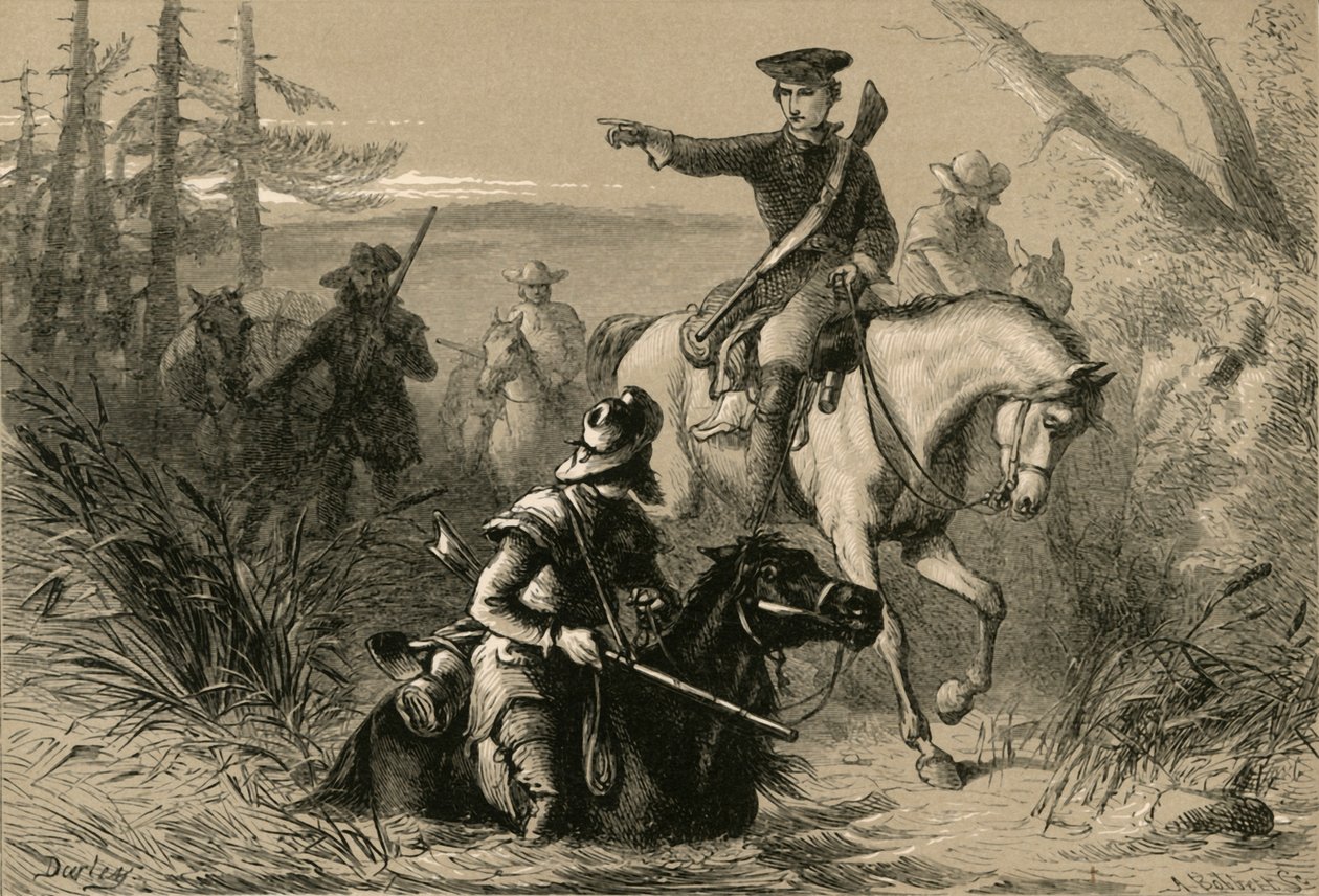 Major Washington on His Mission to the French Commander