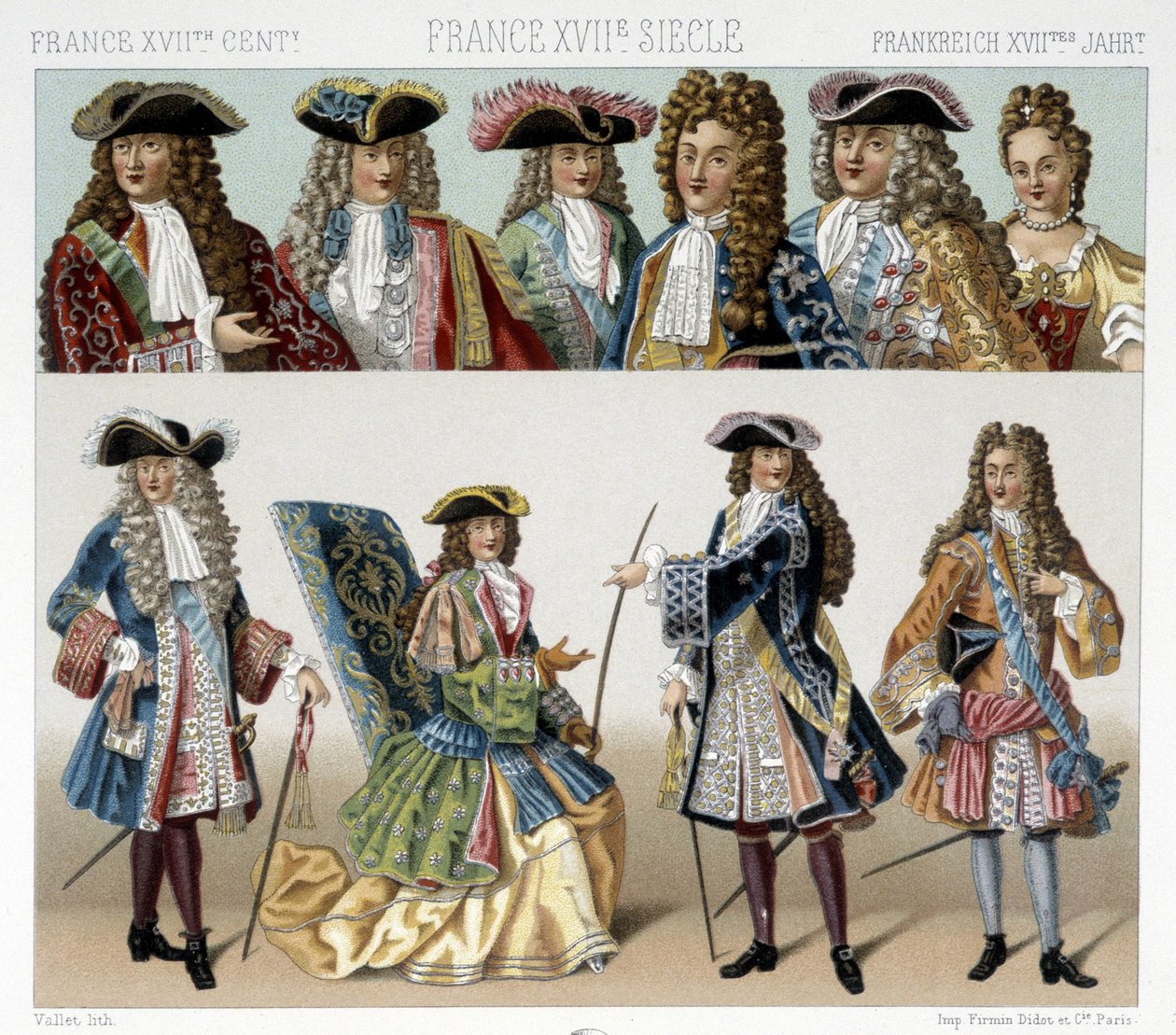 Costumes and Hairstyles of the French Nobility in the 18th Century ...