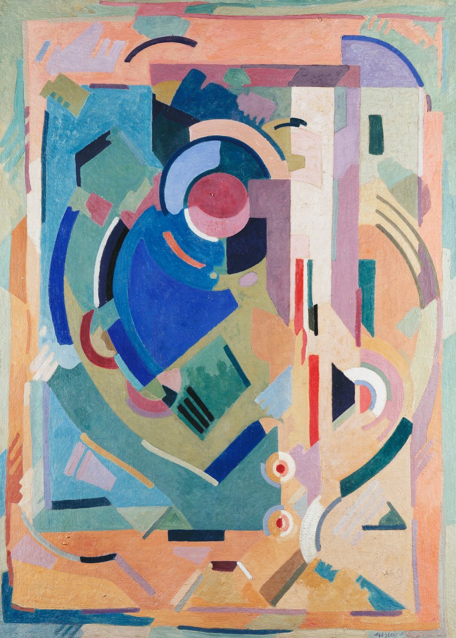 Abstract Composition by Albert Gleizes: Buy fine art print