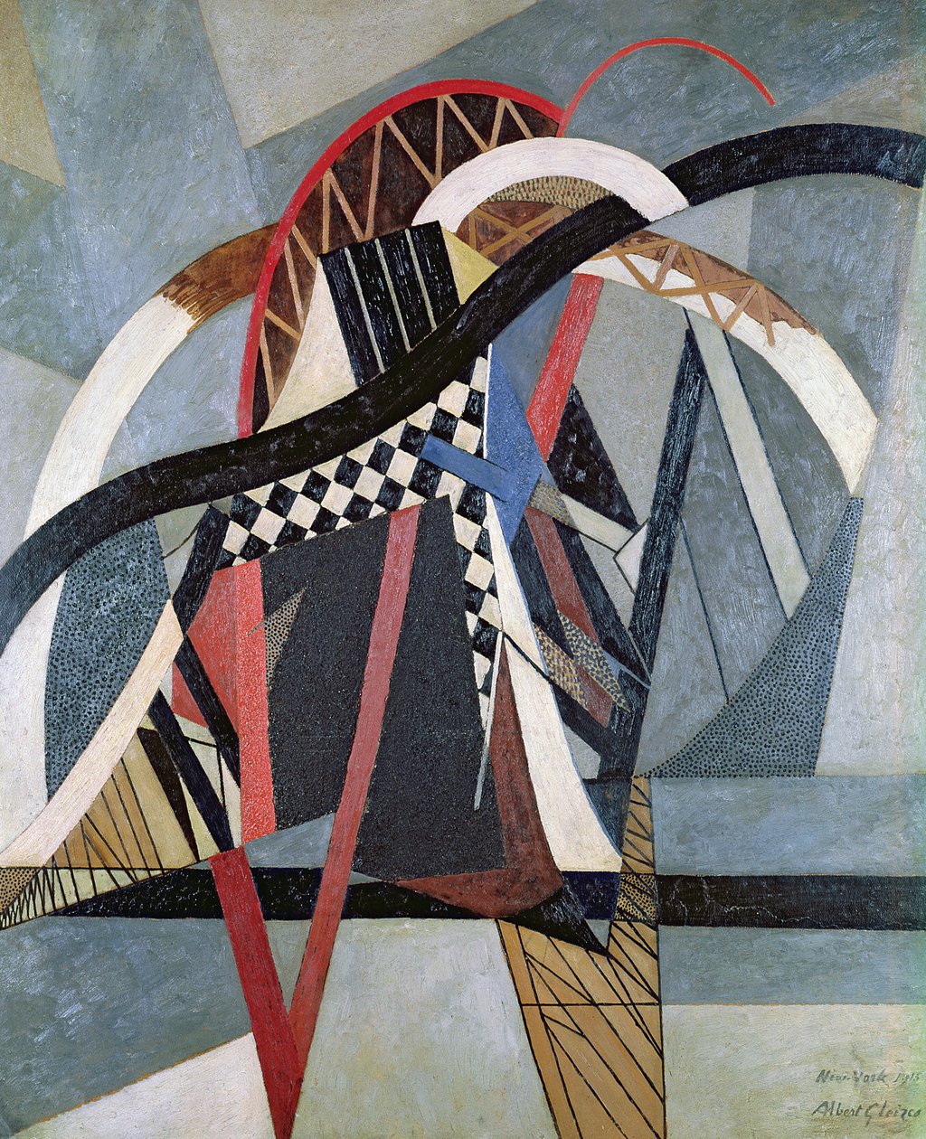 Brooklyn Bridge by Albert Gleizes: Buy fine art print