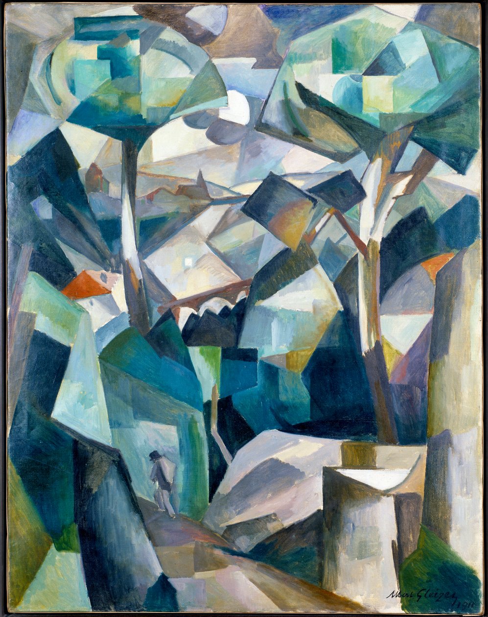 Landscape with Characters by Albert Gleizes