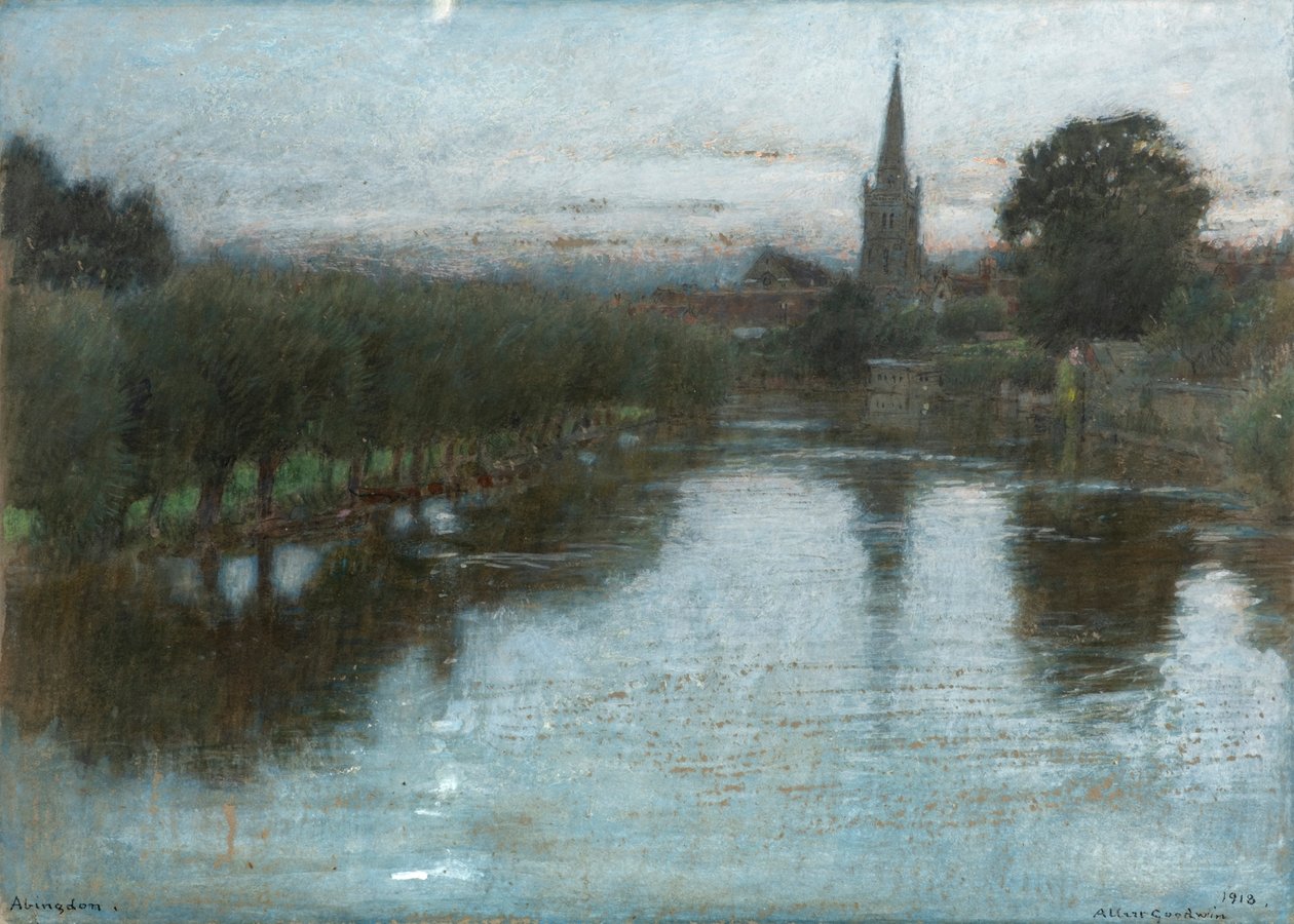 Abingdon by Albert Goodwin: Highest-quality art reproduction