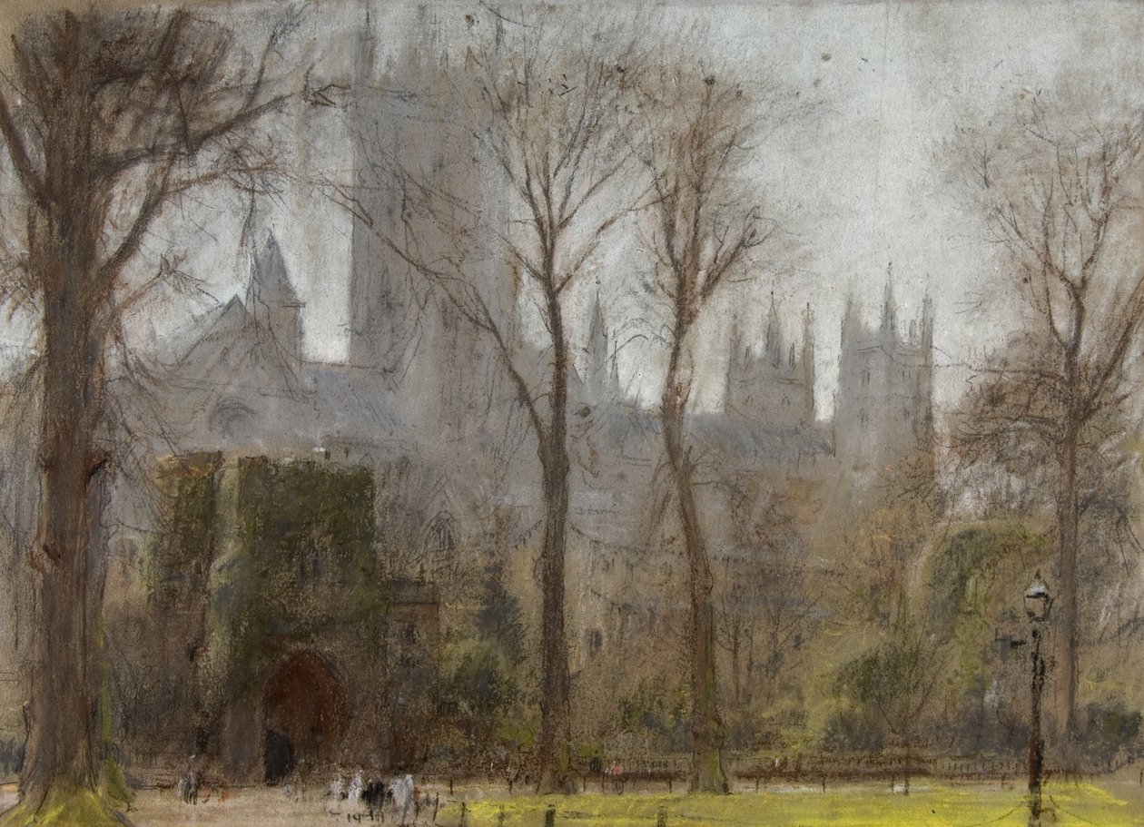 Canterbury by Albert Goodwin: Buy fine art print