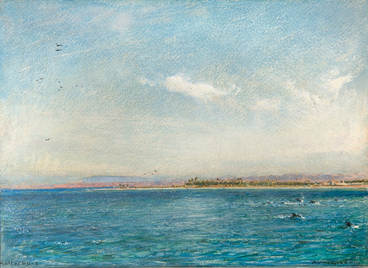 Gulf of Suez by Albert Goodwin: Buy fine art print