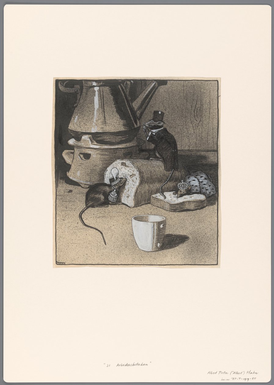 Design for a Political Cartoon: The Greedy Rodents. To the Workers ...