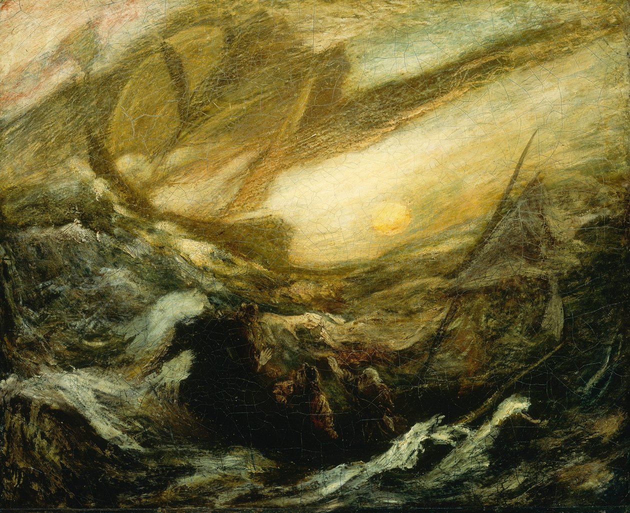 Flying Dutchman by Albert Pinkham Ryder: Fine art print