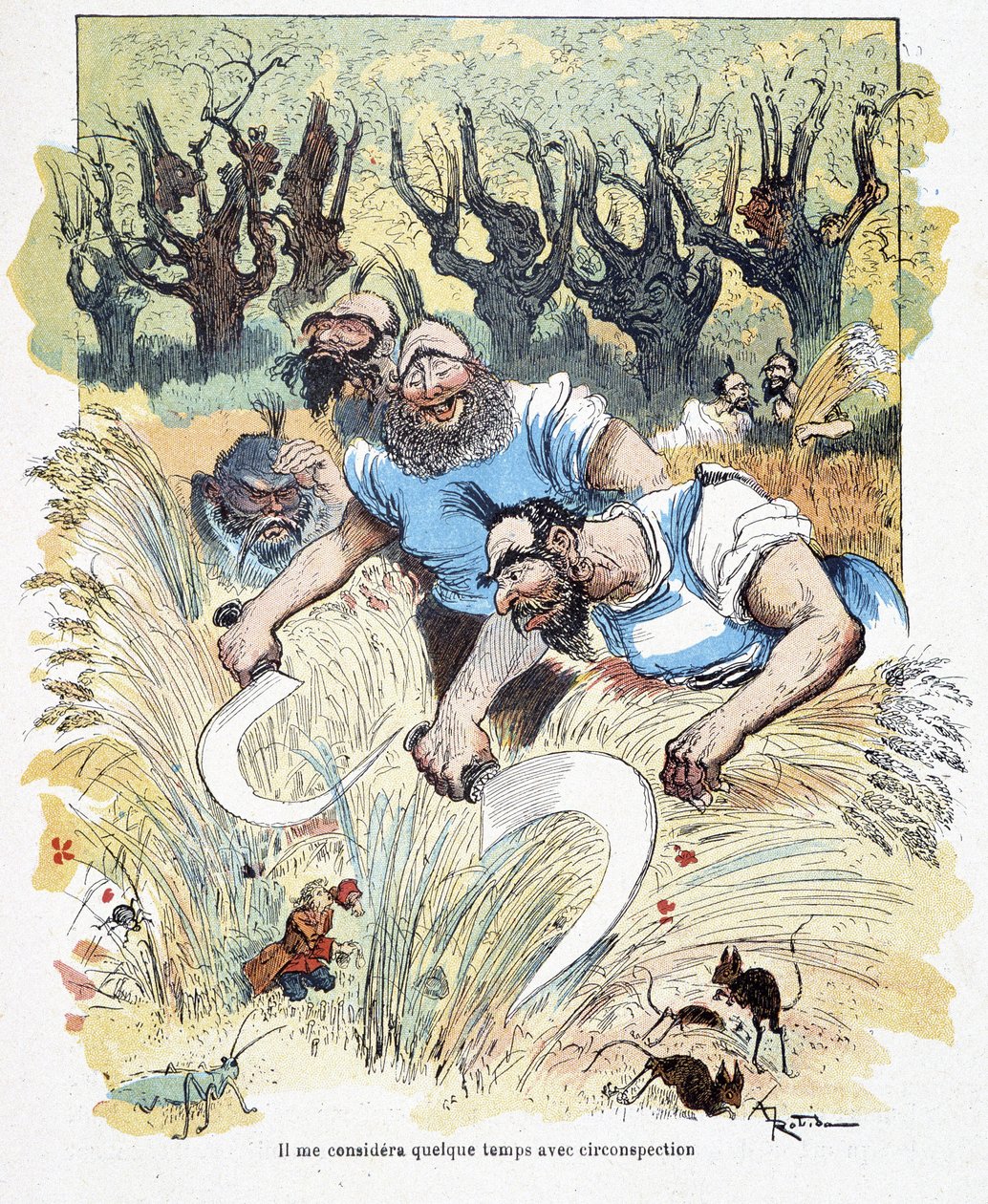 Gulliver in the Land of Giants - in 'Gulliver's Voyages' by Swift ...