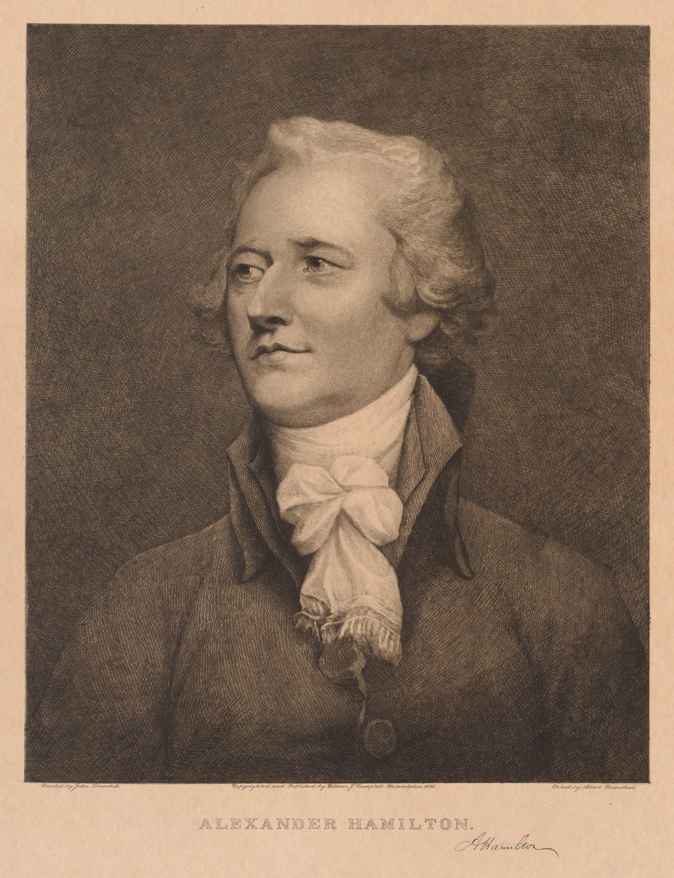 Alexander Hamilton by Albert Rosenthal: Buy fine art prints