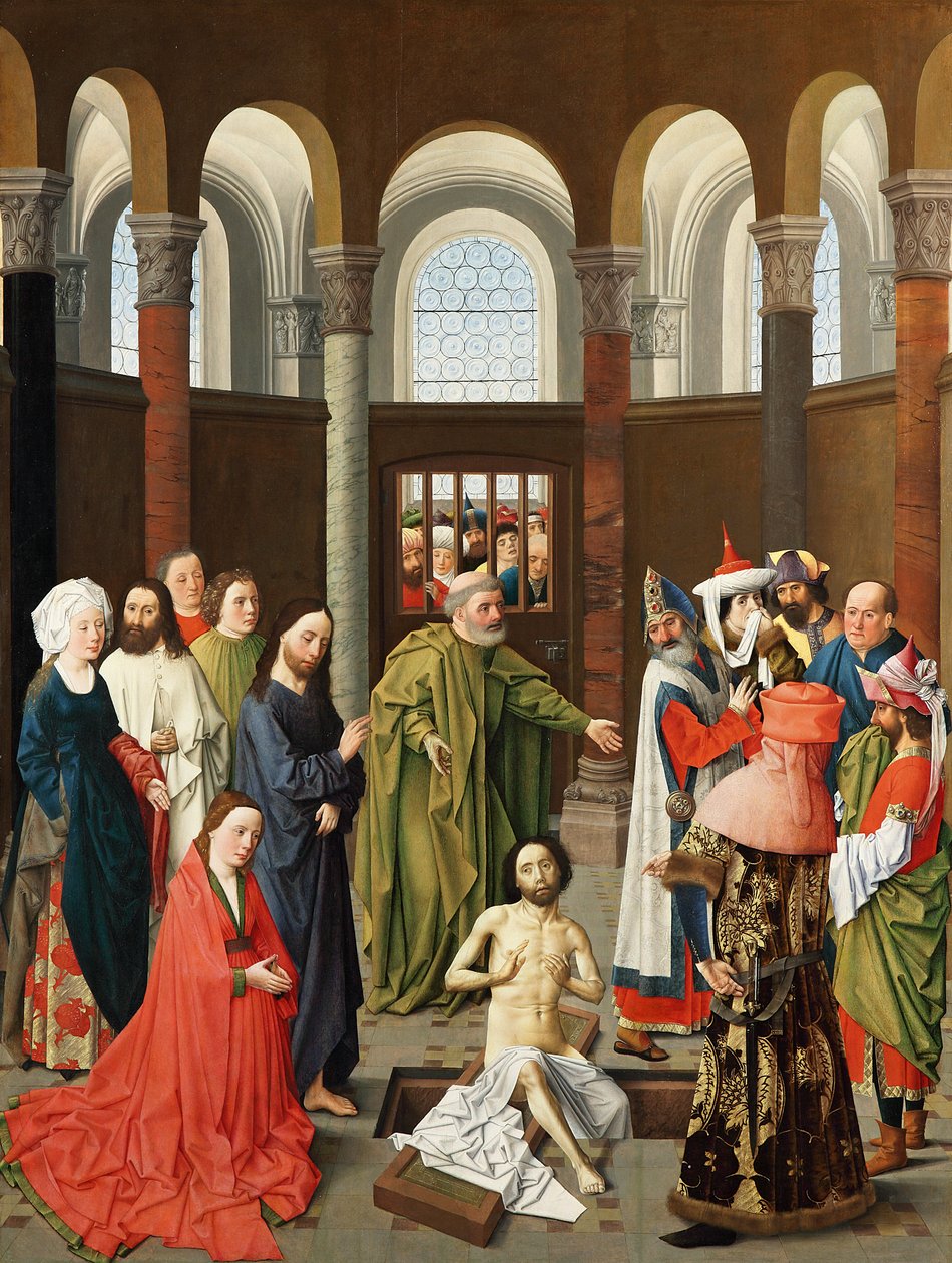 The Raising of Lazarus by Albert van Ouwater