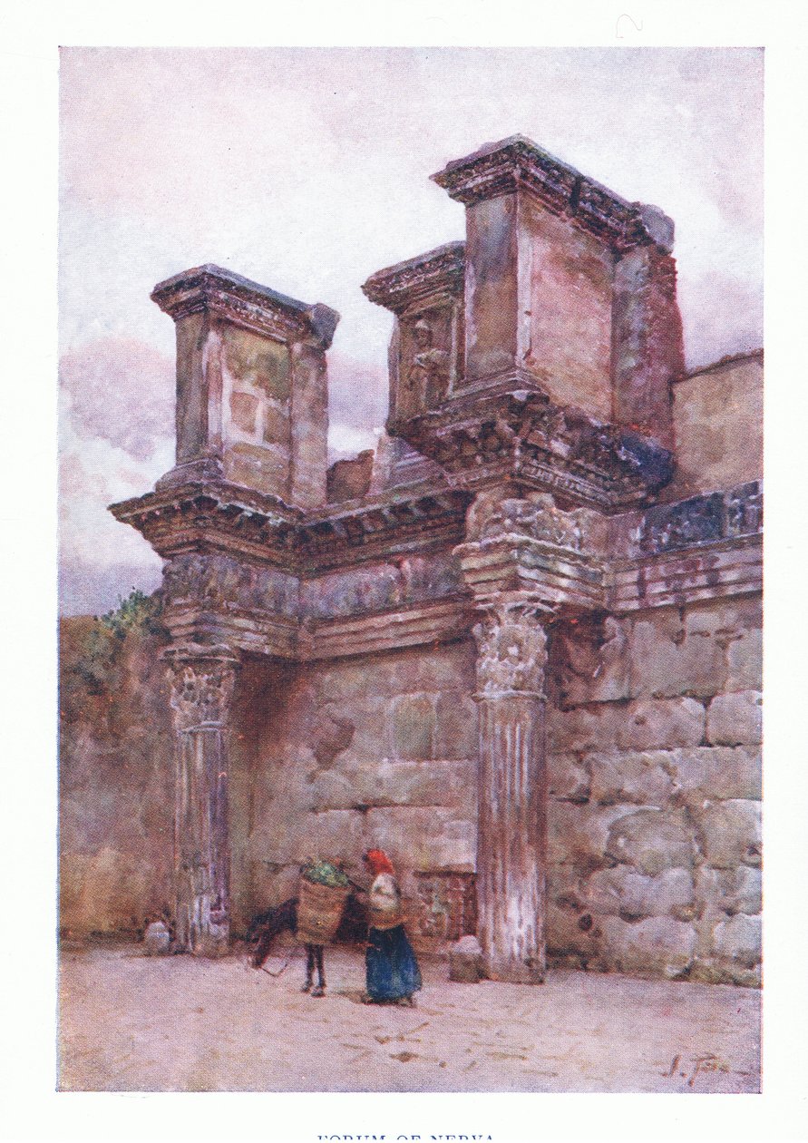 Forum of Nerva by Alberto Pisa: Buy fine art print