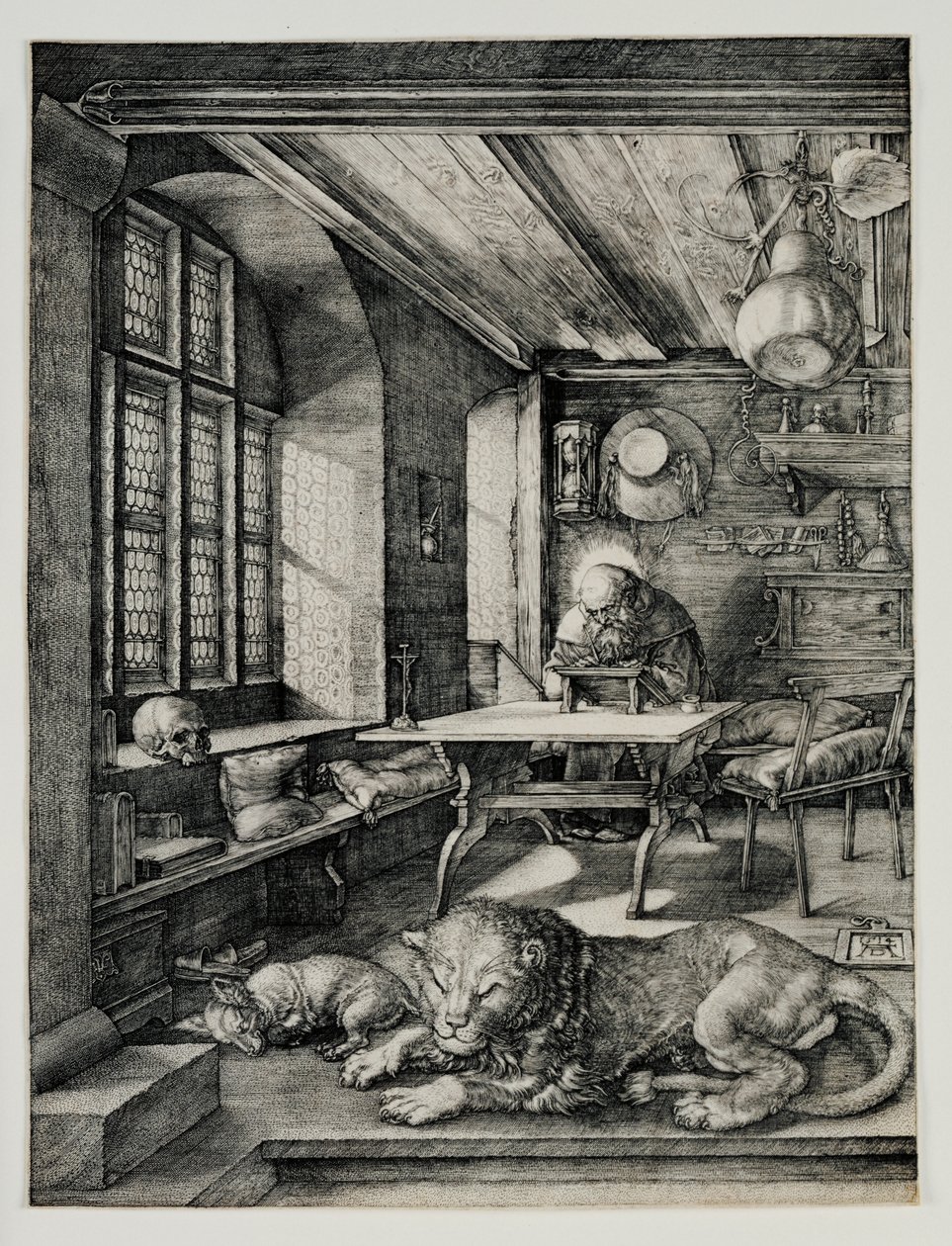 St. Jerome in His Study by Albrecht Dürer: Fine art print