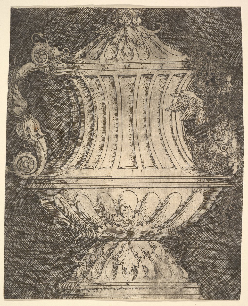 Ewer with a Siren by Albrecht Altdorfer: Fine art print