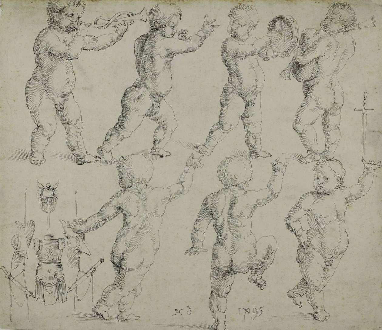 Putti by Albrecht Dürer: Highest-quality art reproduction
