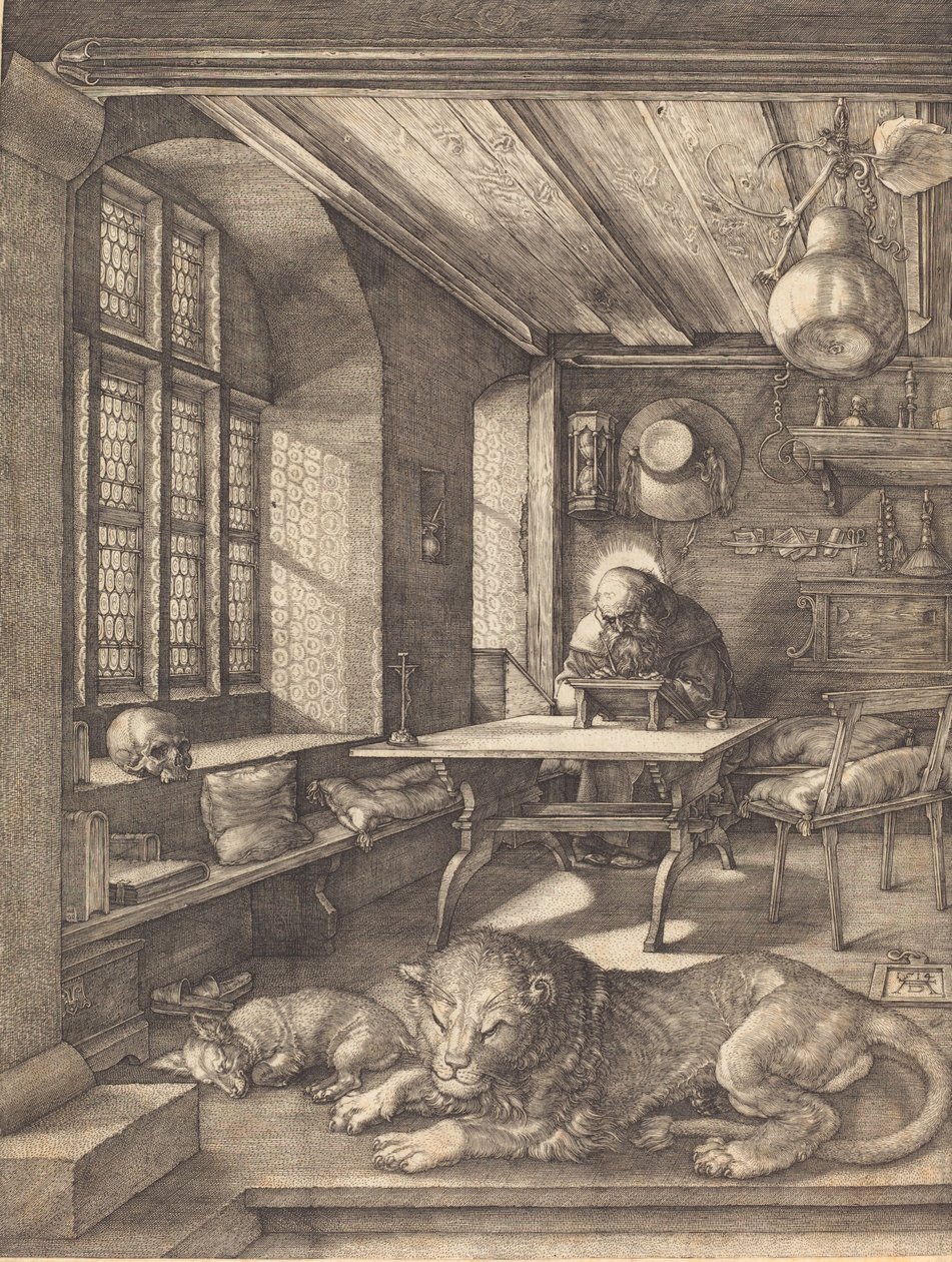Saint Jerome in His Study by Albrecht Dürer