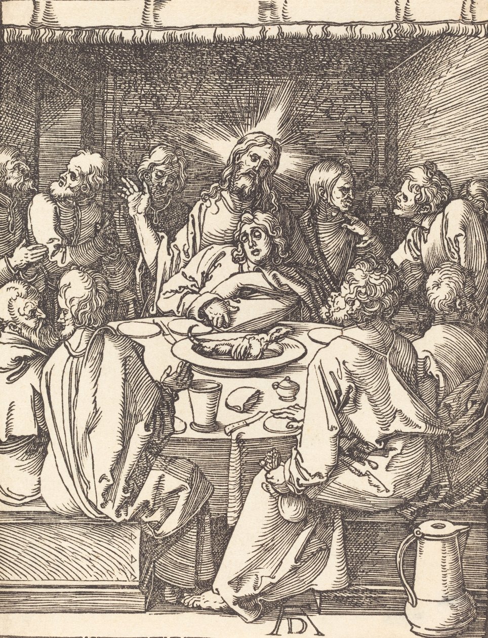 The Last Supper by Albrecht Dürer: Premium art reproduction
