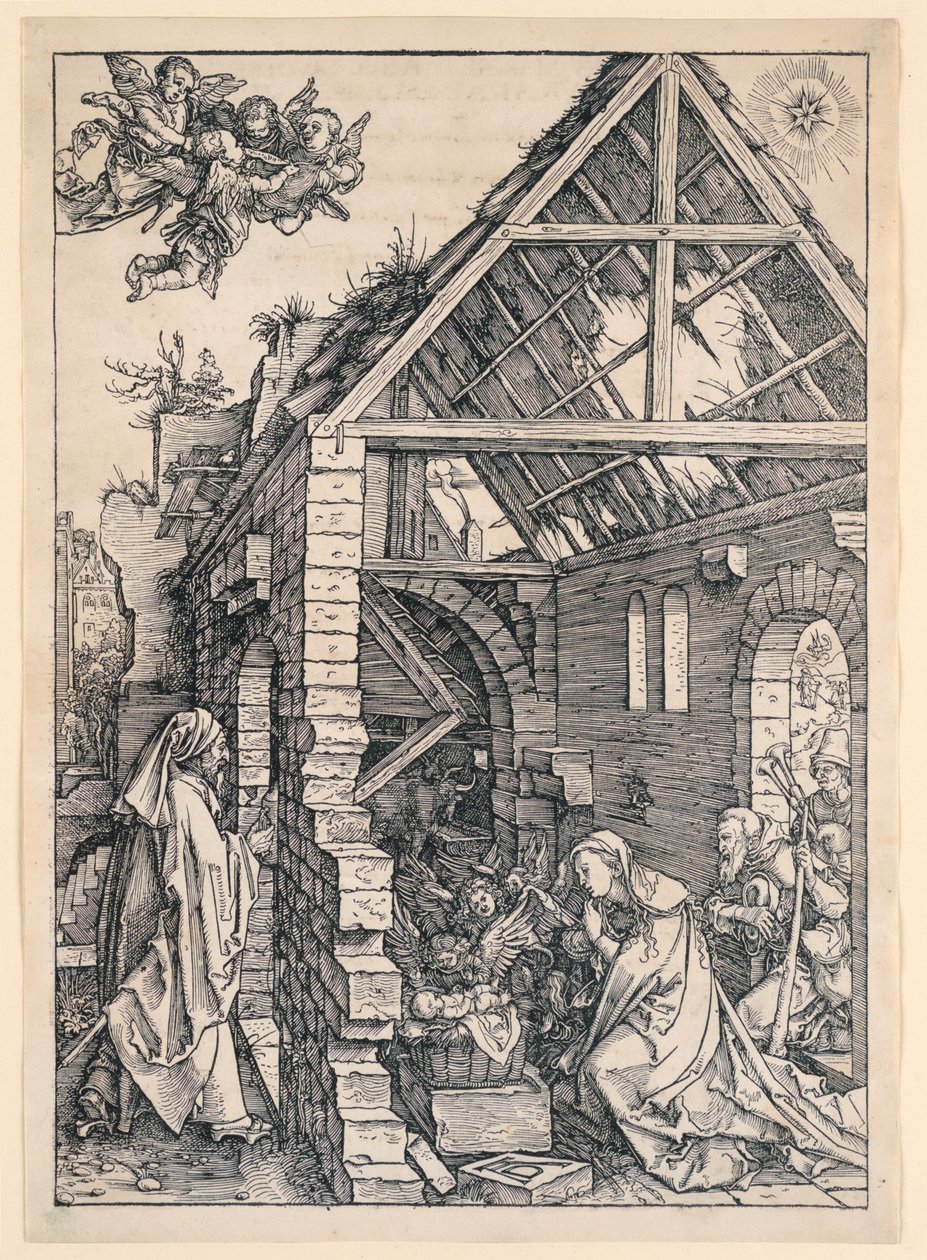 The Nativity, from the Life of the Virgin series