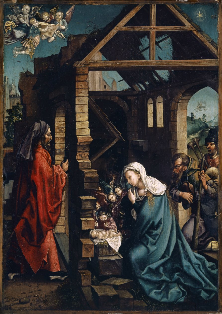 The Nativity of Christ by Albrecht Dürer: Fine art print