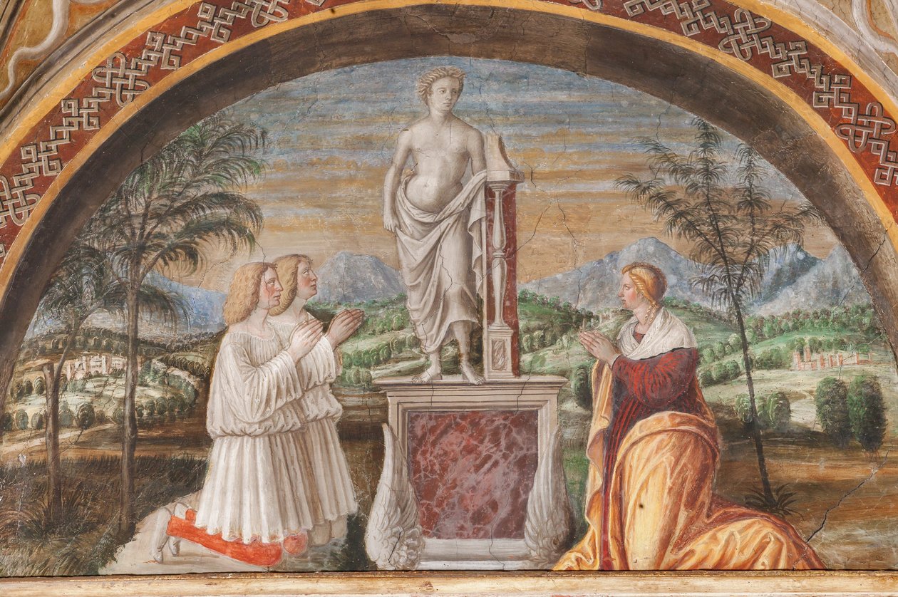 Scenes of the Old and New Testament (detail)