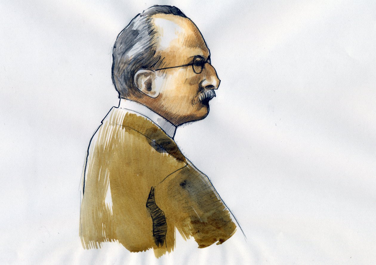 Portrait of Max Planck by Alessandro Lonati